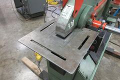Piranha Model P-50 Hydraulic Ironworker with Punch Station, Angle Shear ...