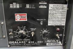 Machines Used | Lincoln Idealarc R3R-500 Welding Power Source with Hi ...