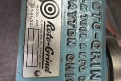 Machines Used | Roto-Grind 30T-V Special Rotary Grinding Fixture. 110V