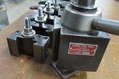 Machines Used | Aloris BXA Tool Post with (7) Slide-On Holders