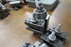 Machines Used | Aloris BXA Tool Post with (7) Slide-On Holders