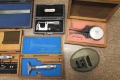Machines Used | Assorted Inspection Tools Including Micrometers ...