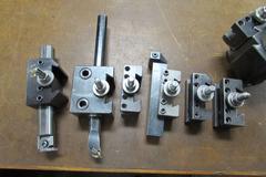 Machines Used | Aloris BXA Tool Post with (7) Slide-On Holders