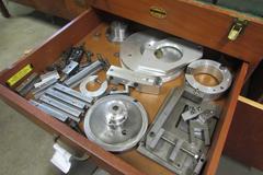 Machines Used | Moore Rotary Table. 10-7/8" Table Diameter, Storage ...