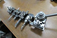 Machines Used | Aloris BXA Tool Post with (7) Slide-On Holders