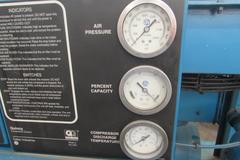 Machines Used | Quincy QSI-370 Rotary Screw Air Compressor with 75HP Motor