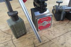 Machines Used | (3) Stands: (1) Starrett Push-Button Mag Base with ...