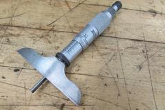 Machines Used | Starrett No. 440 0-6" Depth Micrometer and Etalon 6 ...