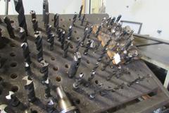 Machines Used | Assorted Perishable Tooling Including Taper Shank ...