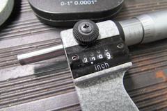 Machines Used | Fowler 3-Piece Micrometer Set with Plastic Case. Digit ...