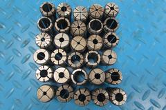 Machines Used | (30) Assorted TG75 Collets