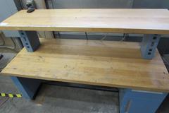 Machines Used | Lista Maple Top Work Bench w Maple Shelf, Power ...