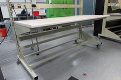 Machines Used | Lista Adjustable Height Portable Workbench with Work ...