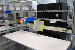 Machines Used | Lista Adjustable Height Portable Workbench with Work ...