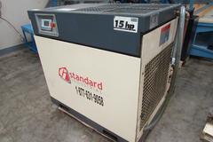 Machines Used | GS Compressor GSI-15 Rotary Screw Air compressor, 45.55 ...
