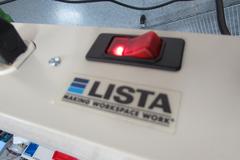 Machines Used | Lista Adjustable Height Portable Workbench with Work ...