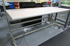 Machines Used | Lista Adjustable Height Portable Workbench with Work ...