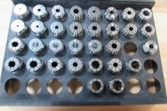 Machines Used | Assorted ER32 Collets with Rack