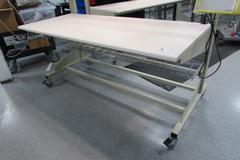 Machines Used | Lista Adjustable Height Portable Workbench with Work ...