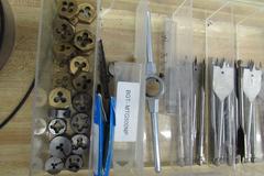 Machines Used | Flat Drills and OD Threading Tools