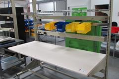 Machines Used | Lista Adjustable Height Portable Workbench with Work ...