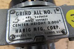 Machines Used | Harig No. 1 Grind All Grinding Fixture, 3" Center Height