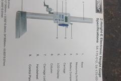 Machines Used | Fowler Z-Height Electronic Height Gauge, 12", with Case