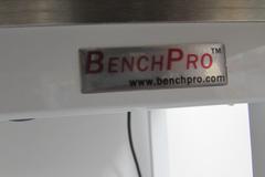 Machines Used | BenchPro Metal Frame Laminate Top Workbench w Rack for ...