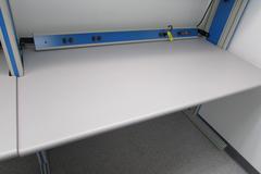 Machines Used | IAC Industries Double Work Bench with Work Lights and ...