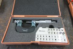 Machines Used | Mitutoyo Micrometers - 0-1" Disk, 0-1"Anvil, 1-2" Anvil