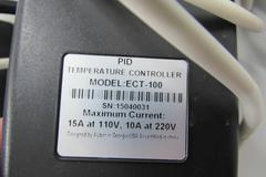 Machines Used | (12) Auber ECT 100 Temperature Controllers