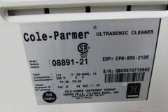 Machines Used | Cole-Parmer 8891 Ultrasonic Cleaner