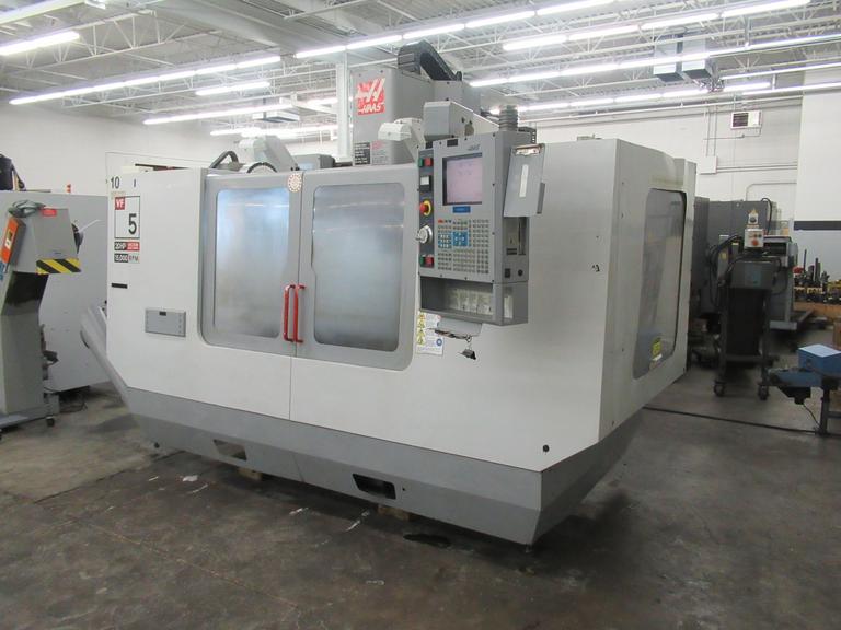 Haas VF-5 CNC Vertical Machining Center | Machines Used