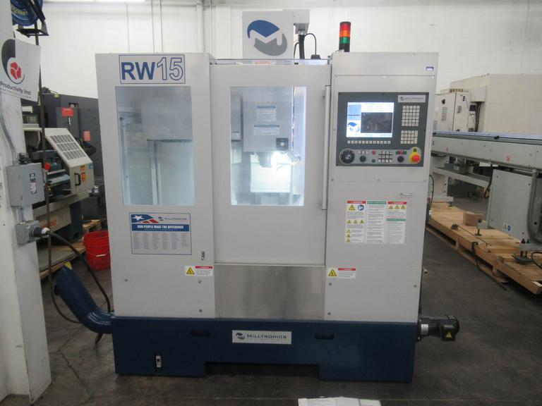 Milltronics RW-15 CNC Vertical Machining Center with Remote Jog Handle ...