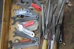 Machines Used | Assorted Hand Tools Including Files, Allen Wrenches and ...