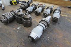 Machines Used | CAT 40 Tool Holders, (5) Keyless Drill Chucks, (2 ...