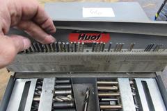 Machines Used | Huot Drill Index with Letter, Fractional and Decimal Drills