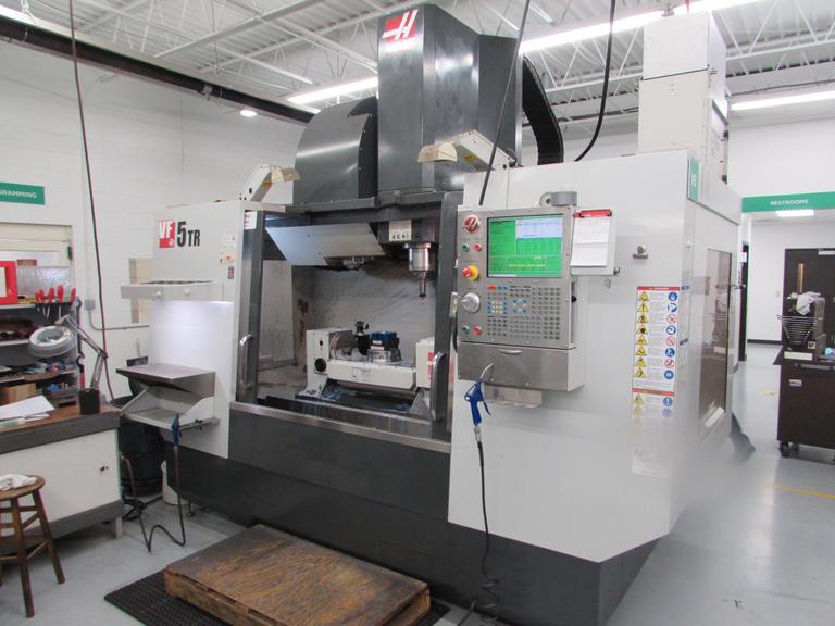 Haas VF-5/50TR 5-Axis CNC Vertical Machining Center w 210mm Built-In ...