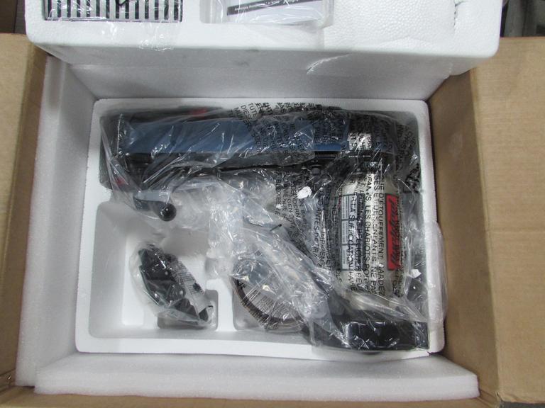 Machines Used | New, In Box, Buck Tool BG2600 Bench Grinder/Sander