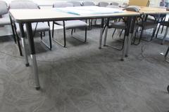 Machines Used | (6) Laminate Wood Adjustable Height Tables