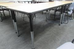 Machines Used | (6) Laminate Wood Adjustable Height Tables