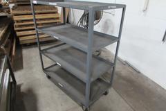 Machines Used | Metal Cart with (4) Shelves