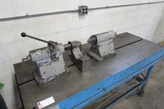 Machines Used | 16" x 36" Bench Center with Heavy Duty Stand and Lever ...