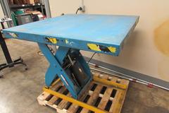 Machines Used | Lift Products M22 Hydraulic Lift Table, 2200lb Capacity ...