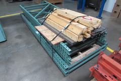 Machines Used | Teardrop Pallet Racking: (4) Uprights: 36" x 96", (2 ...