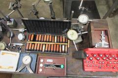Machines Used | Assorted Inspection Equipment Including Magnetic Bases ...