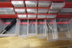 Machines Used | Internal Thread Gages, Assorted, with Plastic Organizer