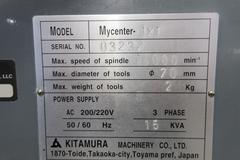 Kitamura MyCenter 1Xi CNC Vertical Machining Center | Machines Used