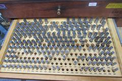 Machines Used | Meyer 4-Drawer Gage Pin Cabinet with Plus Gage Pins: C ...