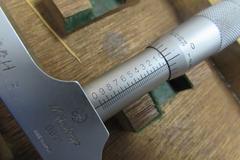 Machines Used | Mitutoyo 0-12" Depth Micrometer with Ratchet Thimble ...